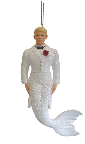 Collectible Sexy Tuxedo MerMan Oranment- Tuck