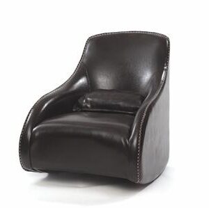 Leather Pod Chair- Asst Colors - PHAG